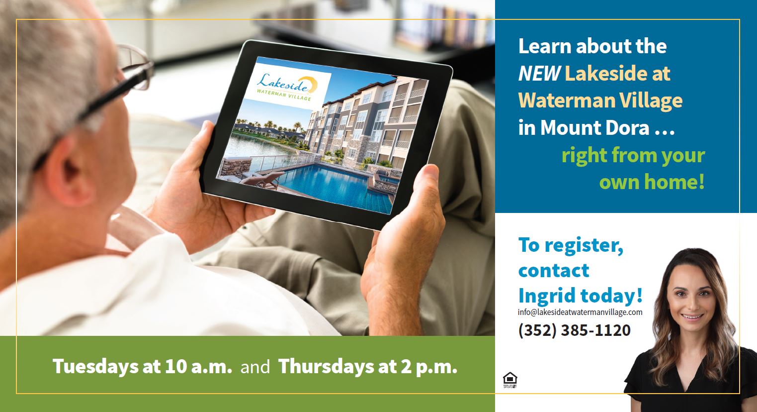 Retirement Community Orlando Central Leesburg FL - Waterman Village
